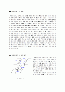 직류전동기의 특성 (DC모터의 특성)-1페이지