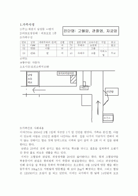 지역사회간호학 케이스스터디-1페이지