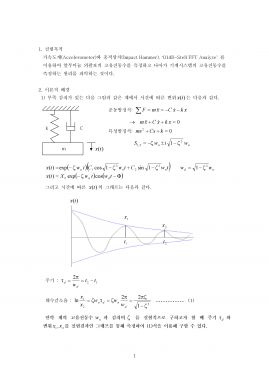 진동수 측정 보고서-1페이지