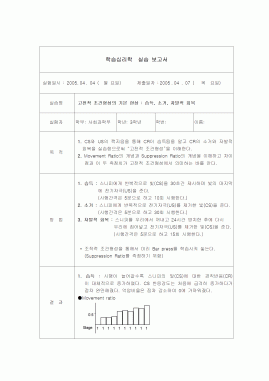 고전적 조건형성 [사회과학] -1페이지