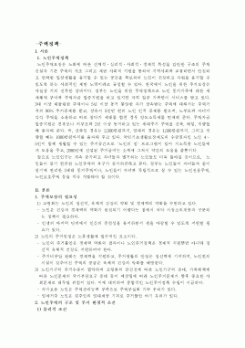 노인 주택정책과 노인복지 관련법-1페이지