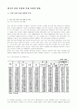 한국의 임산공업과 목재시장의 변화-1페이지