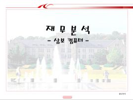 [발표자료] 재무분석 [TG삼보컴퓨터]-1페이지