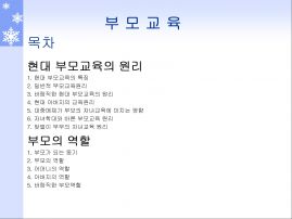 [사회과학] 부모교육의 원리-1페이지