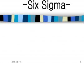 Six Sigma 정의 및 접근전략-1페이지
