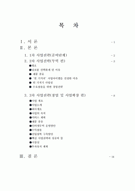 무역창업 1차 2차 3차 사업전략-1페이지