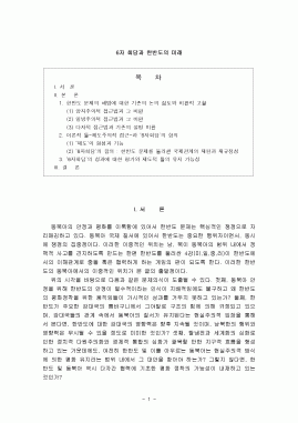 6자회담과 한반도의 미래-1페이지