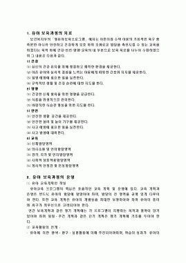 [사회과학] 유아보육과정과 보육교사의 역활-1페이지