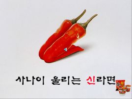 마케팅 사례분석 (신라면)-1페이지