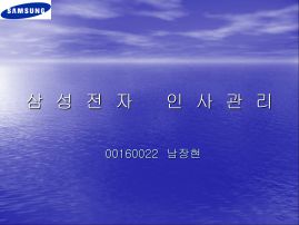 삼성그룹의 인사관리-1페이지