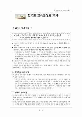 한국교육의 역사-1페이지