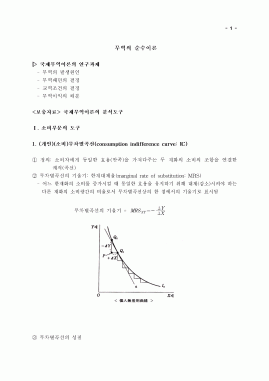 무역 순수이론-1페이지