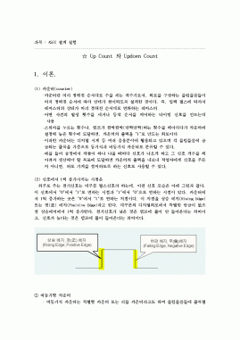 ASIC 설계 및 실험 카운터-1페이지