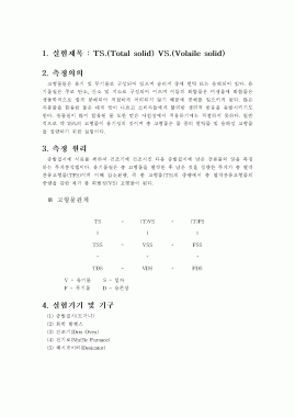 TS.(Total solid) VS.(Volaile solid)-1페이지