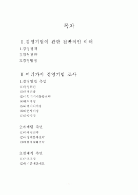 경영기법,정책,전략,방침-1페이지