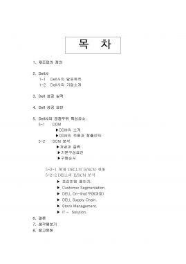 DELL 사에대해서-1페이지