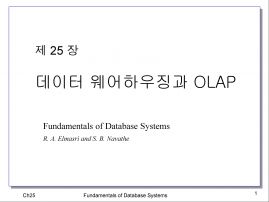 데이터 웨어하우징과 OLAP-1페이지