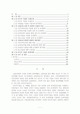 다국적 기업에대한 분석-1페이지