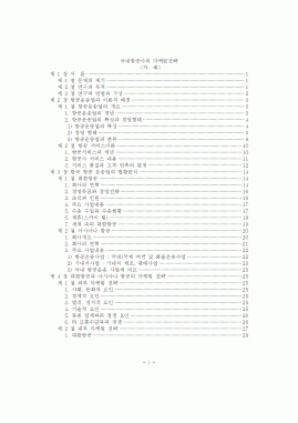 항공사의 마케팅전략-1페이지