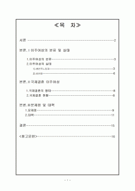 이주여성의 인권-1페이지