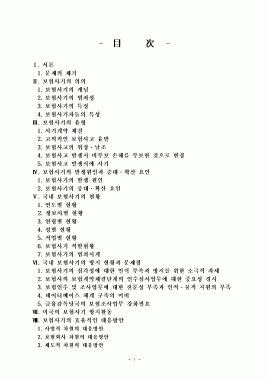 국내 보험사기의 방지 현황과 문제점 대응방안-1페이지