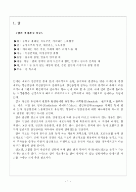 암과 영양-1페이지