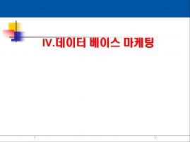 데이터 베이스 마케팅 [예체능] -1페이지