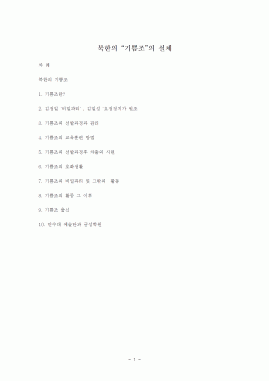 북한의 “기쁨조”의 실체-1페이지