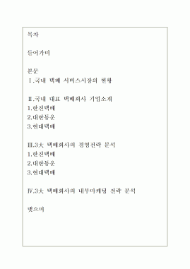 3대 택배회사의 경영과 마케팅 전략방안(한진 대한통운 현대택배)A+-1페이지