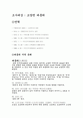 전북(용진 대흥리) 문화재 조사-1페이지