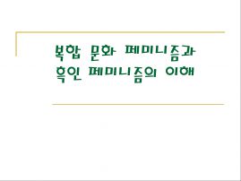 복합문화페미니즘과 흑인페미니즘의 이해-1페이지