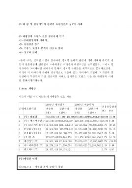 (주)태평양 한국기업의 전략적 유럽진출의 성공적 사례 -1페이지