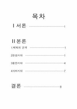 백제 지배세력의 변천-1페이지