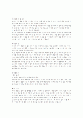 [취업] 자기소개서 예문 모음-1페이지