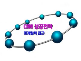 [마케팅]고객관계관리(CRM) 성공전략-1페이지