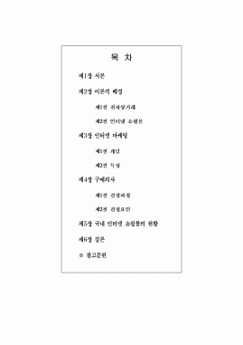 인테넷 쇼핑몰에서의 소비자구매결정과정-1페이지