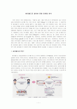 싸이월드로 알아본 마케팅 분석-1페이지