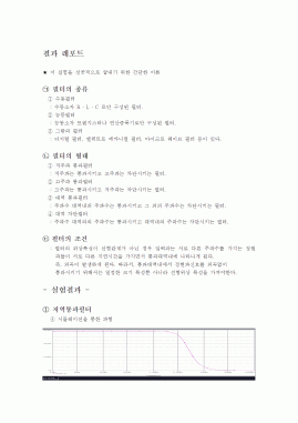 모든 수동필터에 대한 응답특성-1페이지