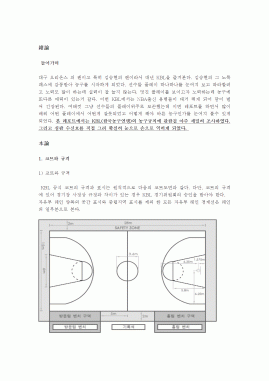 농구규칙과 수신호-1페이지