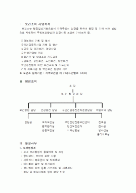 보건소 실습 목적 및 소감문-1페이지