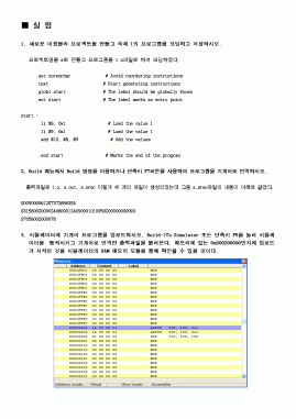 어셈블러 명령어와 프로그램-1페이지