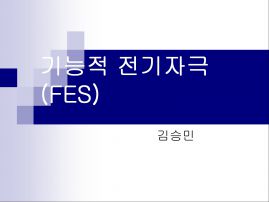 기능적 전기자극(FES)-1페이지