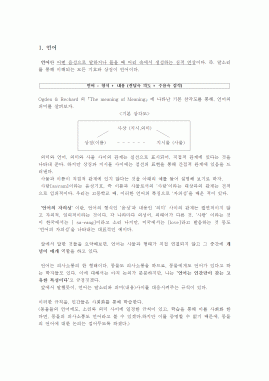 언어와 문화의 정의-1페이지