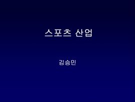 스포츠 산업-1페이지