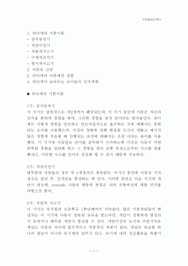 [인문과학] 피아제가 보여주는 아이들의 인지세계-1페이지