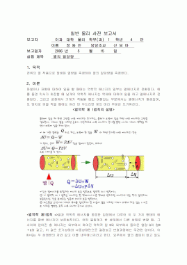 열의일당량 사전보고서-1페이지