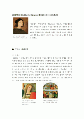 라파엘로의 작품감상및 평가-1페이지