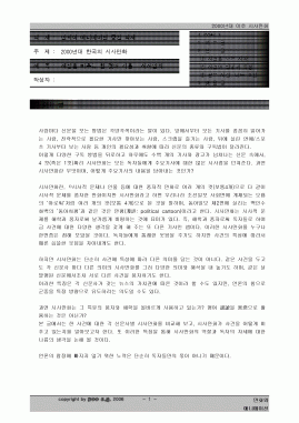 2000년대 한국의 시사만화-1페이지