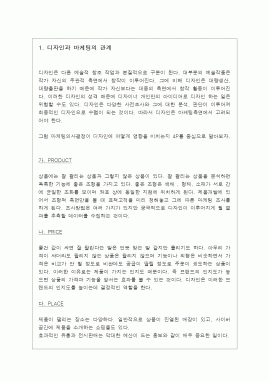 디자인에 의한 마케팅 성공사례 분석-1페이지