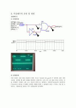 [전자공학실험] 부울대수의 공리및 정리 결과레포트-1페이지